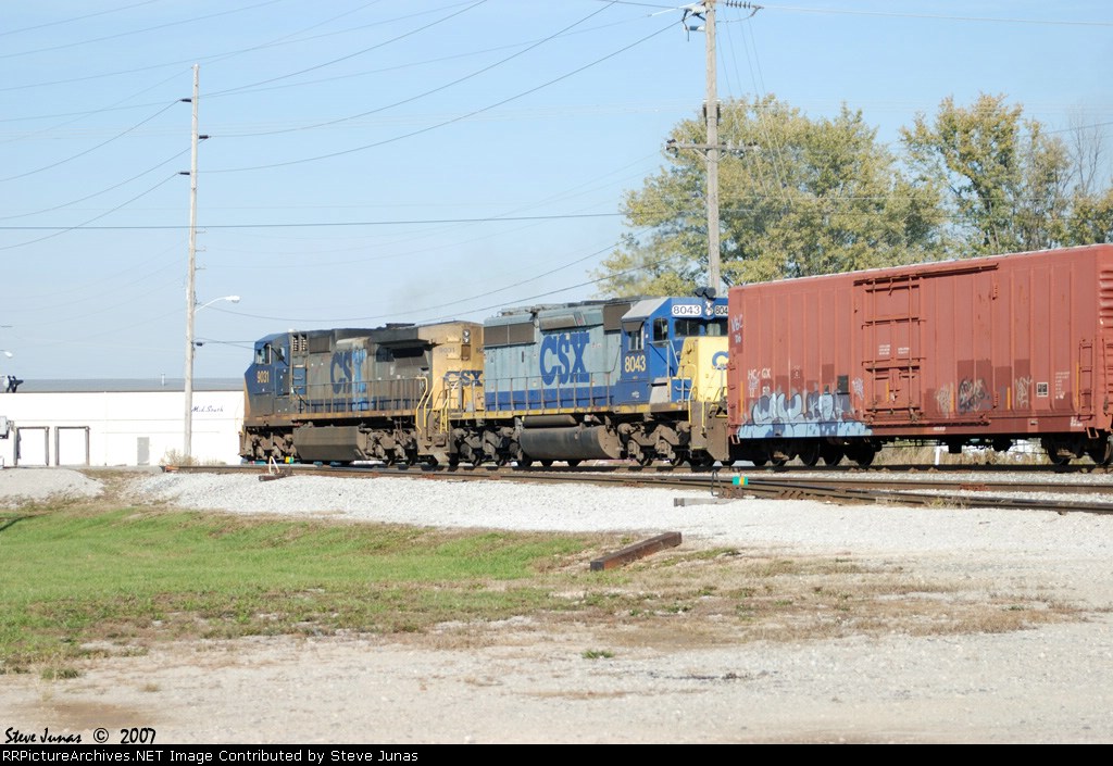 CSX 9031,8043 Q578